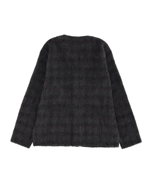 Our Legacy Checked Buttoned Cardigan - Black