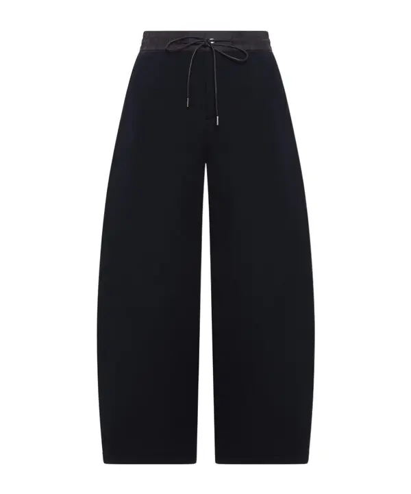 Sacai Drawstring Sponge Track Pants - Black