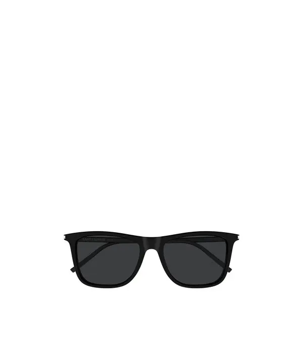 Saint Laurent Square Frame Sunglasses - Black