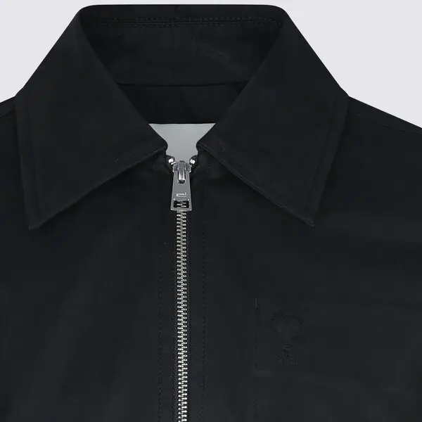 AMI Paris De Coeur Zip-up Jacket