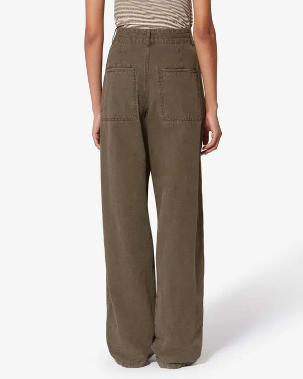 Isabel Marant Étoile Nadine Pleated Trousers