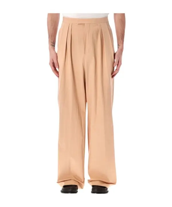 Dries Van Noten Pleated Wide-leg Trousers