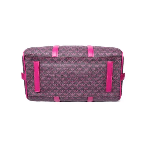 Emporio Armani Logo Printed Top Handle Handbag