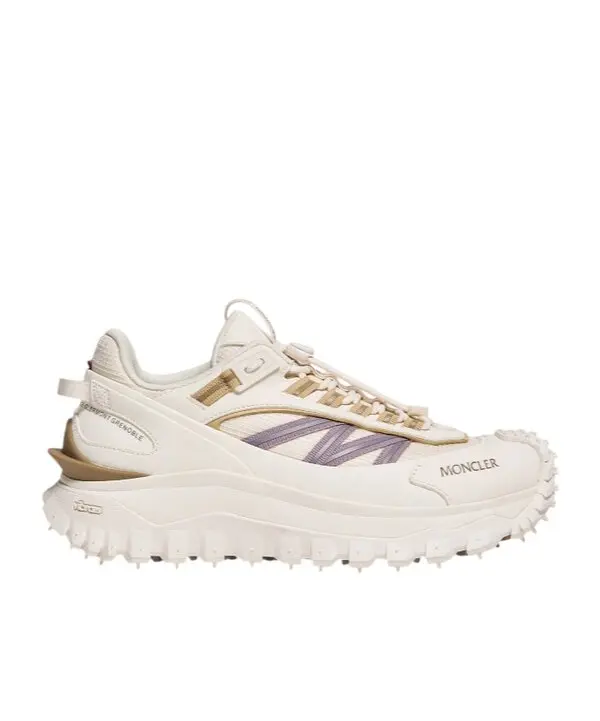 Moncler Trailgrip Low-top Trainers - Ivory White