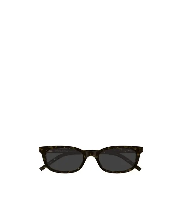 Saint Laurent Rectangle Frame Sunglasses - Black