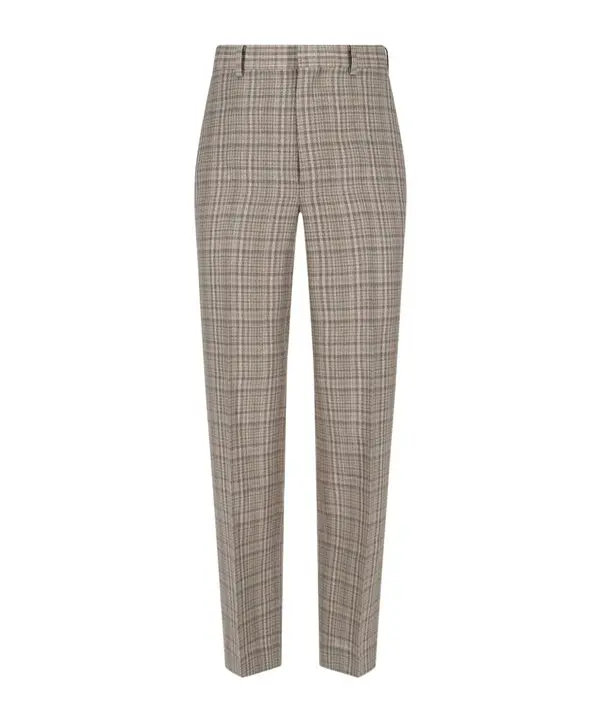 Auralee Check Tailored Pants