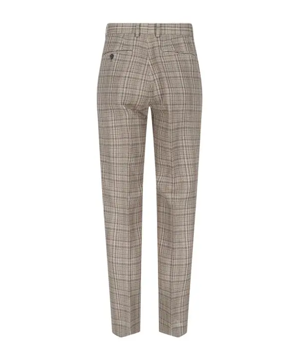 Auralee Check Tailored Pants
