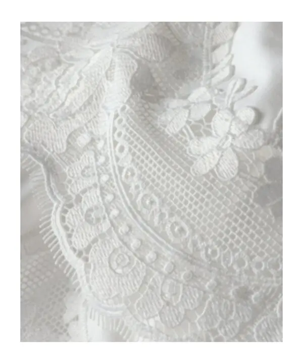 Zimmermann Alchemy Shirred Lace Bandeau Top