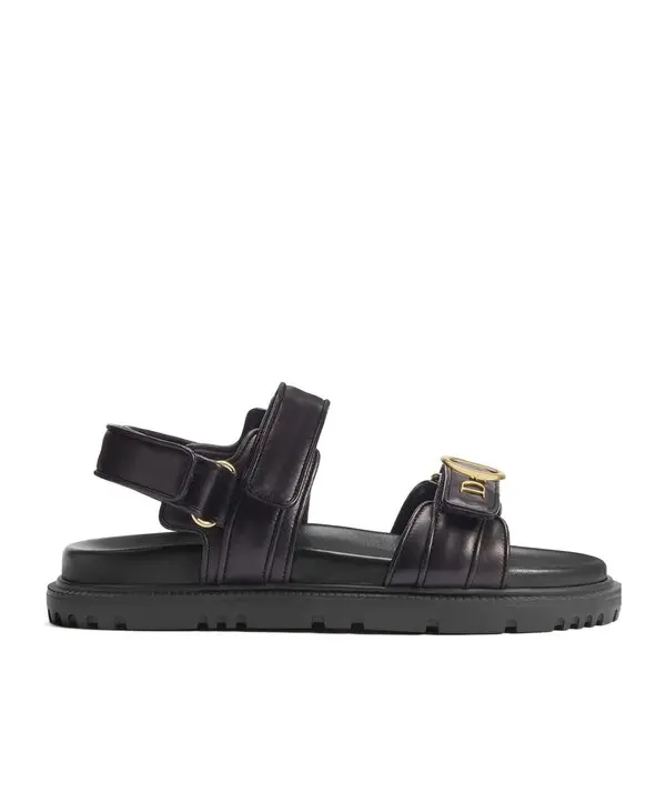Dior Sandals With Logo Detail - Black
