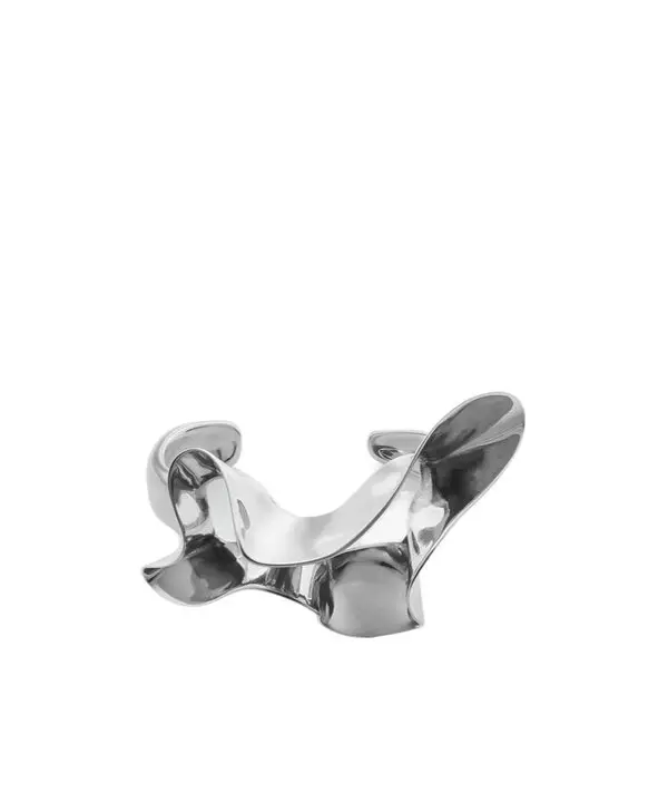 Bottega Veneta Anemone Cuff Bracelet - Silver