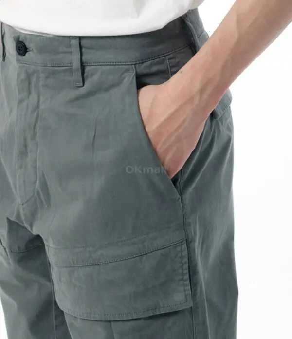 C.P. COMPANY Stretch Sateen Loose Fit Cargo Pants - Black