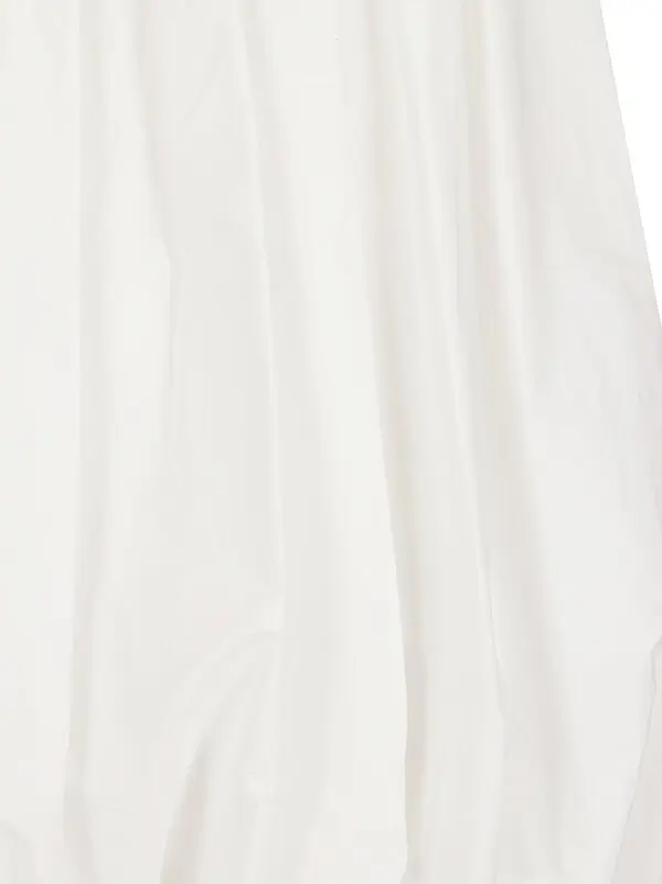 Max Mara Midi Skirt With Puffy Hem - Ivory