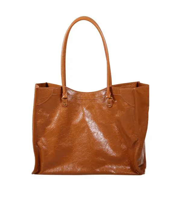 Balenciaga Le City Medium Tote Bag - Camel