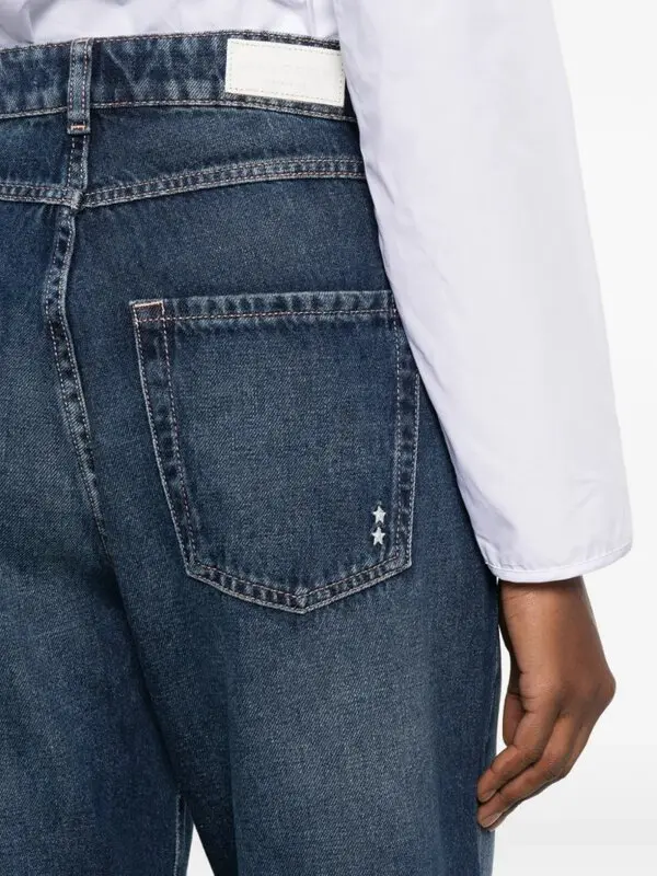 ICON DENIM LOS ANGELES Debby High-rise Wide-leg Jeans
