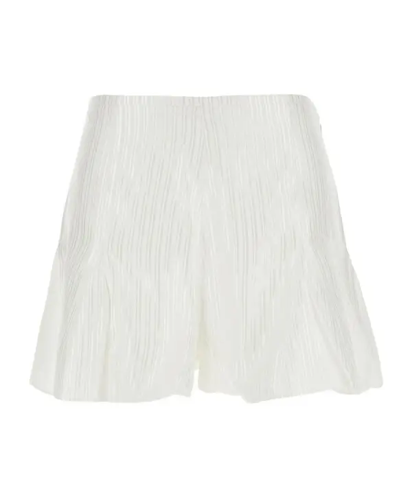 ROTATE BY BIRGER CHRISTENSEN Striped Flared Shorts