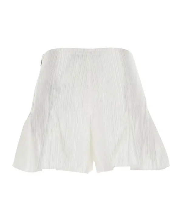 ROTATE BY BIRGER CHRISTENSEN Striped Flared Shorts