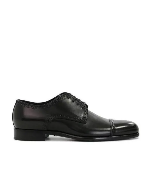 Dolce & Gabbana Logo Derby Shoes