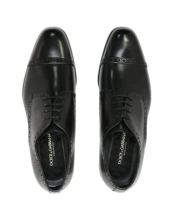 Dolce & Gabbana Logo Derby Shoes