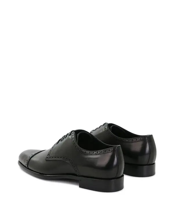 Dolce & Gabbana Logo Derby Shoes