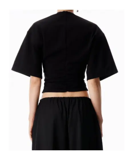 Alexander Wang Ruched Zipped Top