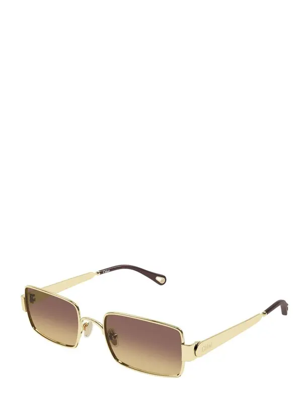 Chloé Eyewear Rectangle Frame Sunglasses