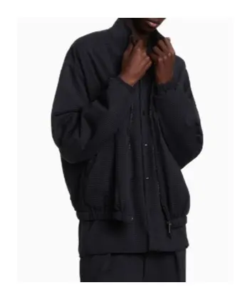 Emporio Armani Full-zip Casual Jacket - Black