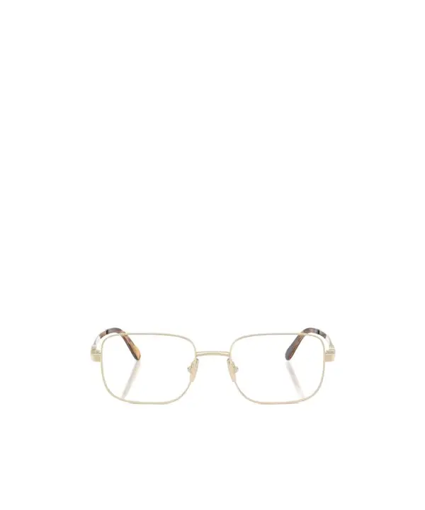Miu Miu Rectangle Frame Eyeglasses - Nude