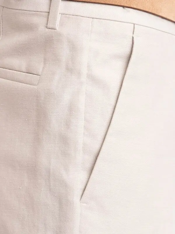 Brunello Cucinelli Pleated Turn-up Trousers - Pink
