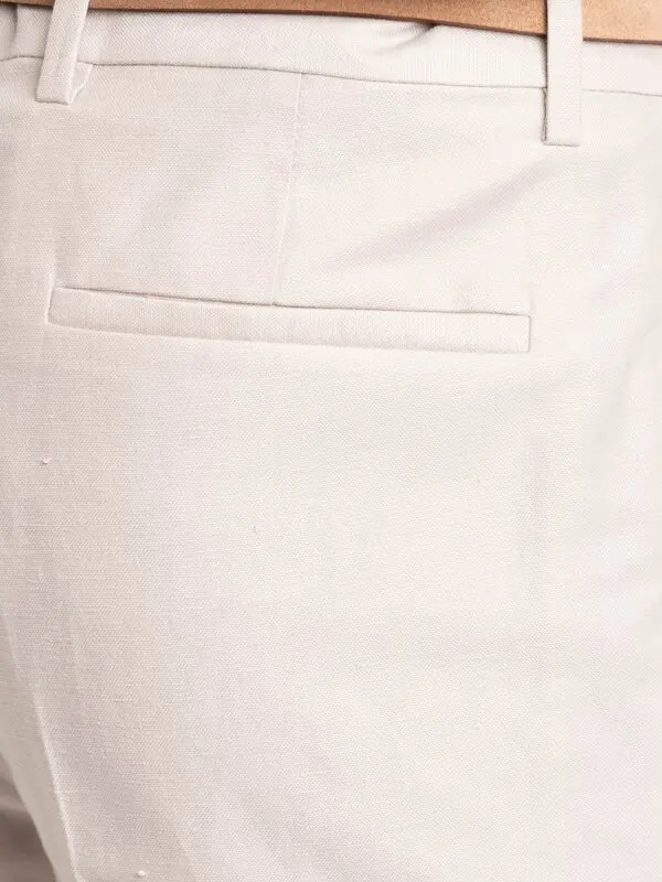 Brunello Cucinelli Pleated Turn-up Trousers - Pink