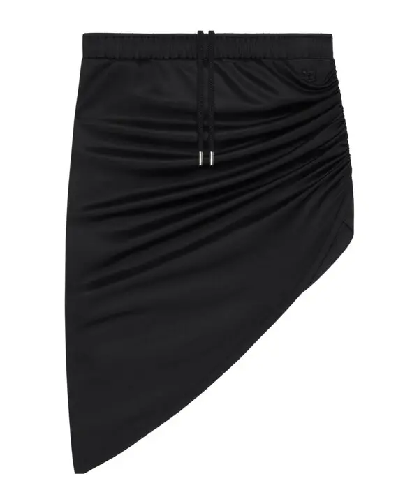 COURREGES Courrèges Twist Sport Draped Skirt - Black