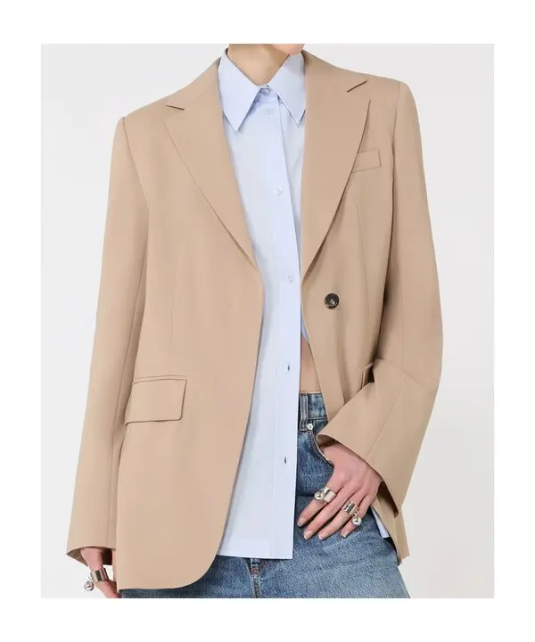 Sportmax Mela Pleated Detail Blazer