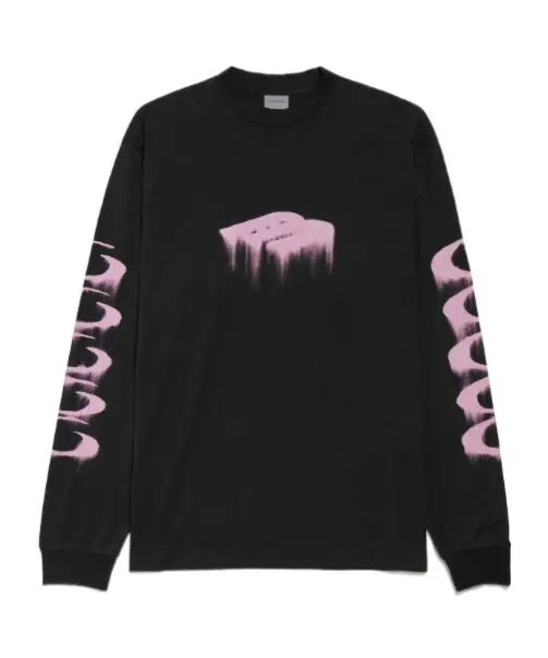 Balenciaga Wet Brush Medium-fit Long-sleeved T-shirt