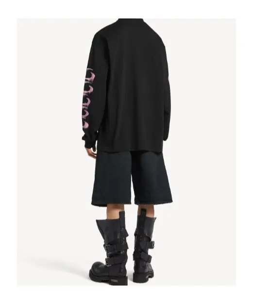 Balenciaga Wet Brush Medium-fit Long-sleeved T-shirt