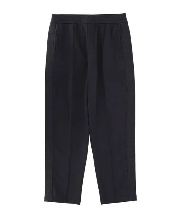 Emporio Armani Logo Tape Pants - Blue