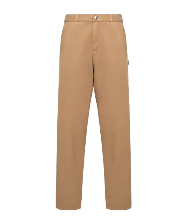 Moncler Gabardine Cargo Pants - Camel