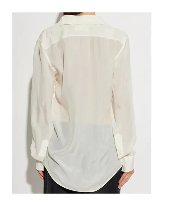 MAISON MARGIELA Long-sleeved Shirt With Asymmetrical Hem