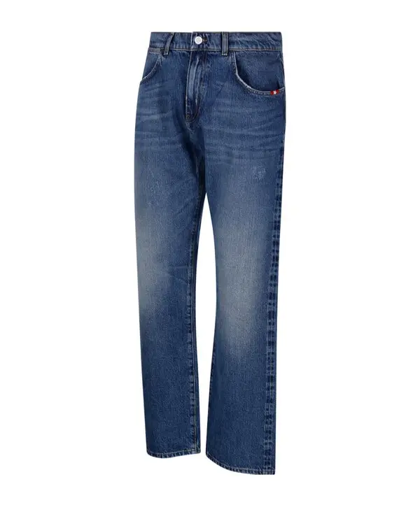 AMISH SUPPLIES James Straight-leg Jeans - Blue