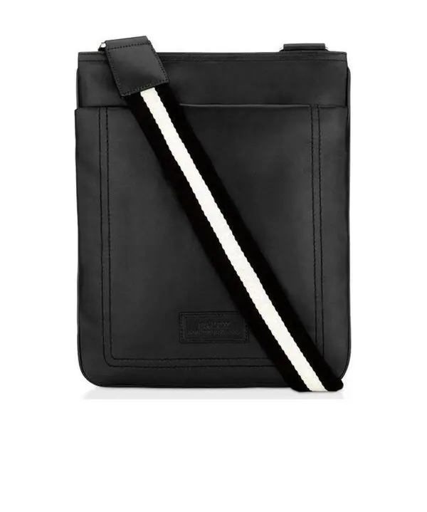 Bally Logo Shoulder Bag - Black