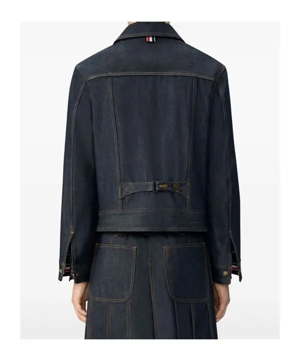 Thom Browne Selvedge Denim Utility Jacket
