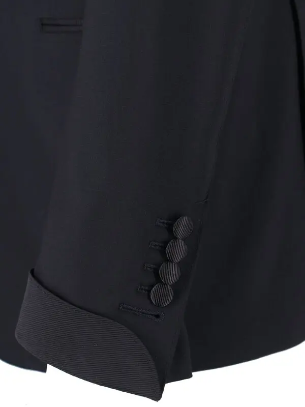 TOM FORD Single Breasted Blazer - Black