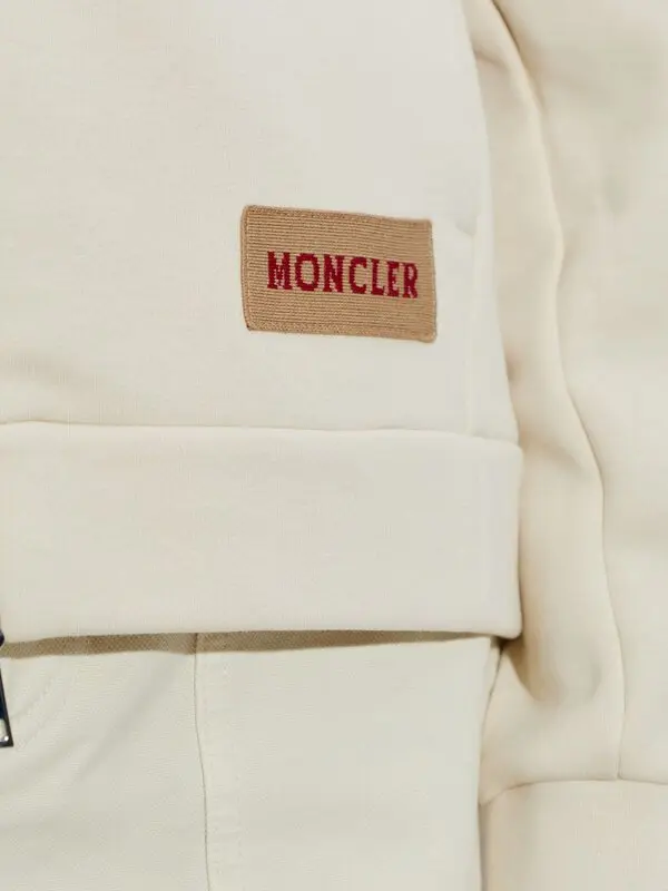 Moncler Drawstring Hooded Full Zip Hoodie