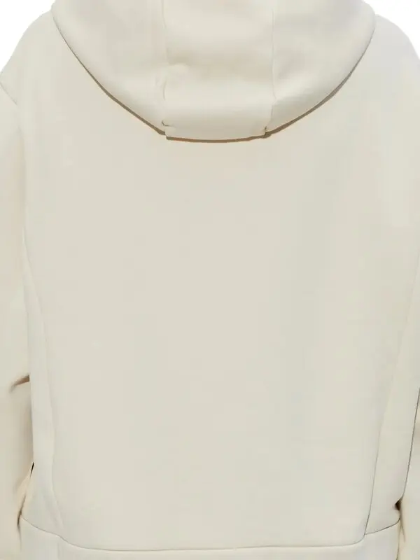 Moncler Drawstring Hooded Full Zip Hoodie