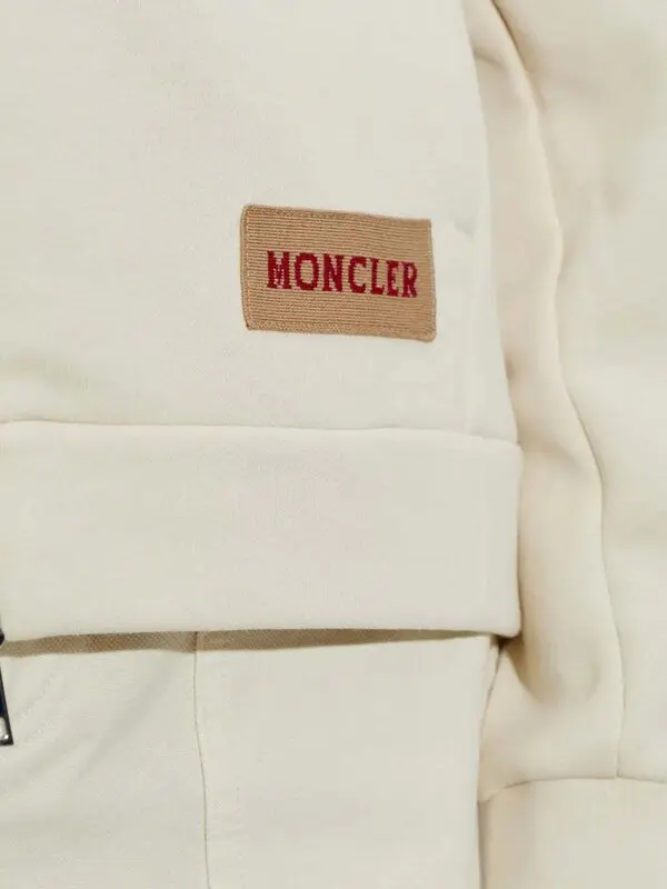 Moncler Drawstring Hooded Full Zip Hoodie