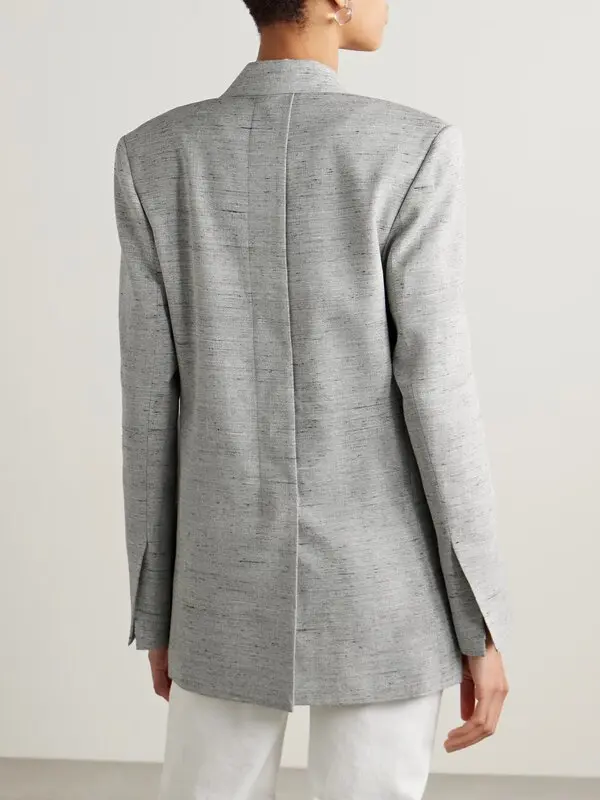 Proenza Schouler Hadley Double-breasted Suit Jacket