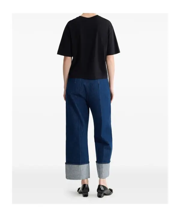 PATOU Logo Embroidered T-shirt