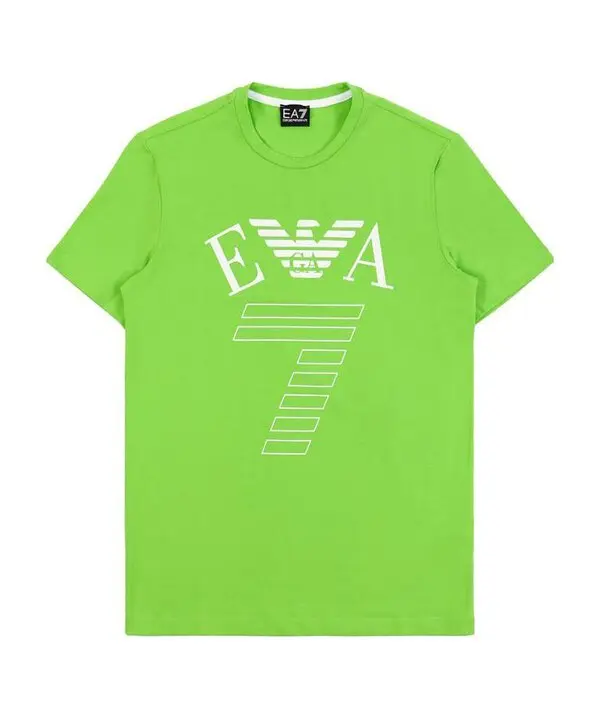 EA7 Round-necked Logo T-shirt