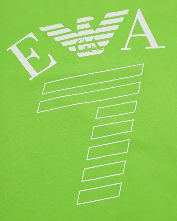 EA7 Round-necked Logo T-shirt