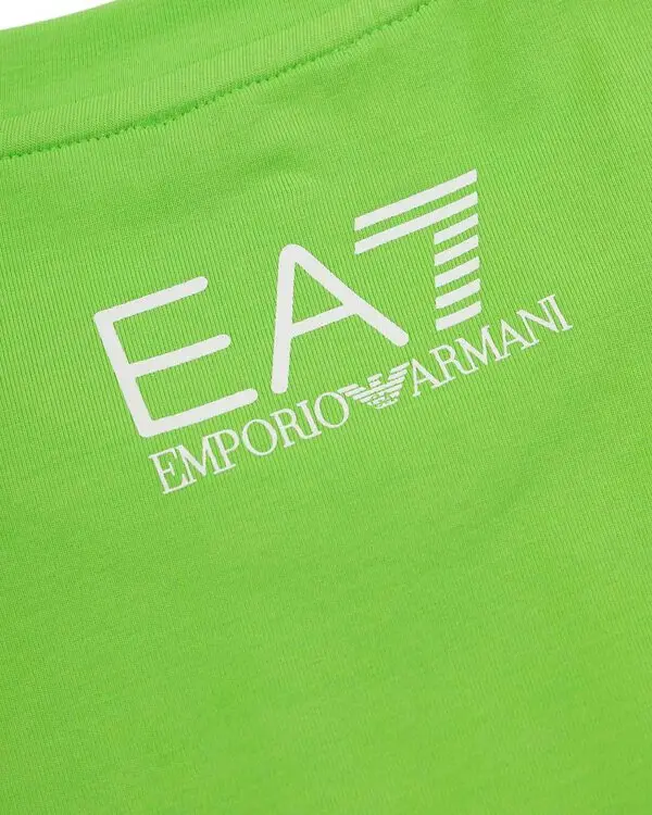 EA7 Round-necked Logo T-shirt
