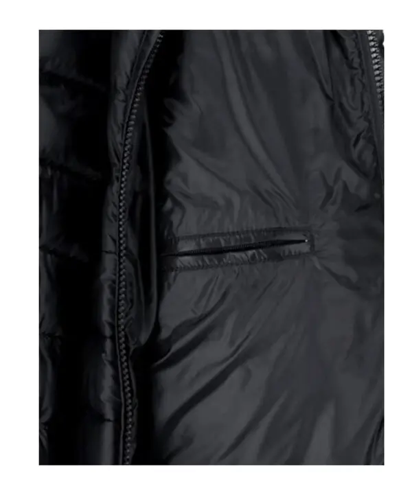 Herno Zip-up Quilted Padded Jacket - Black