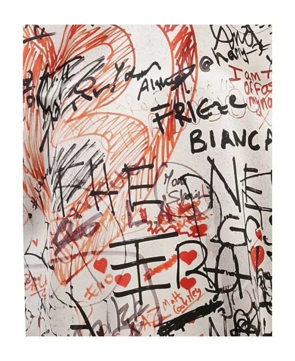 Burberry Graffiti Print T-shirt